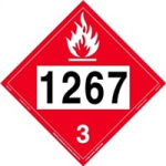 High Hazardous Flammable train placards to watch for